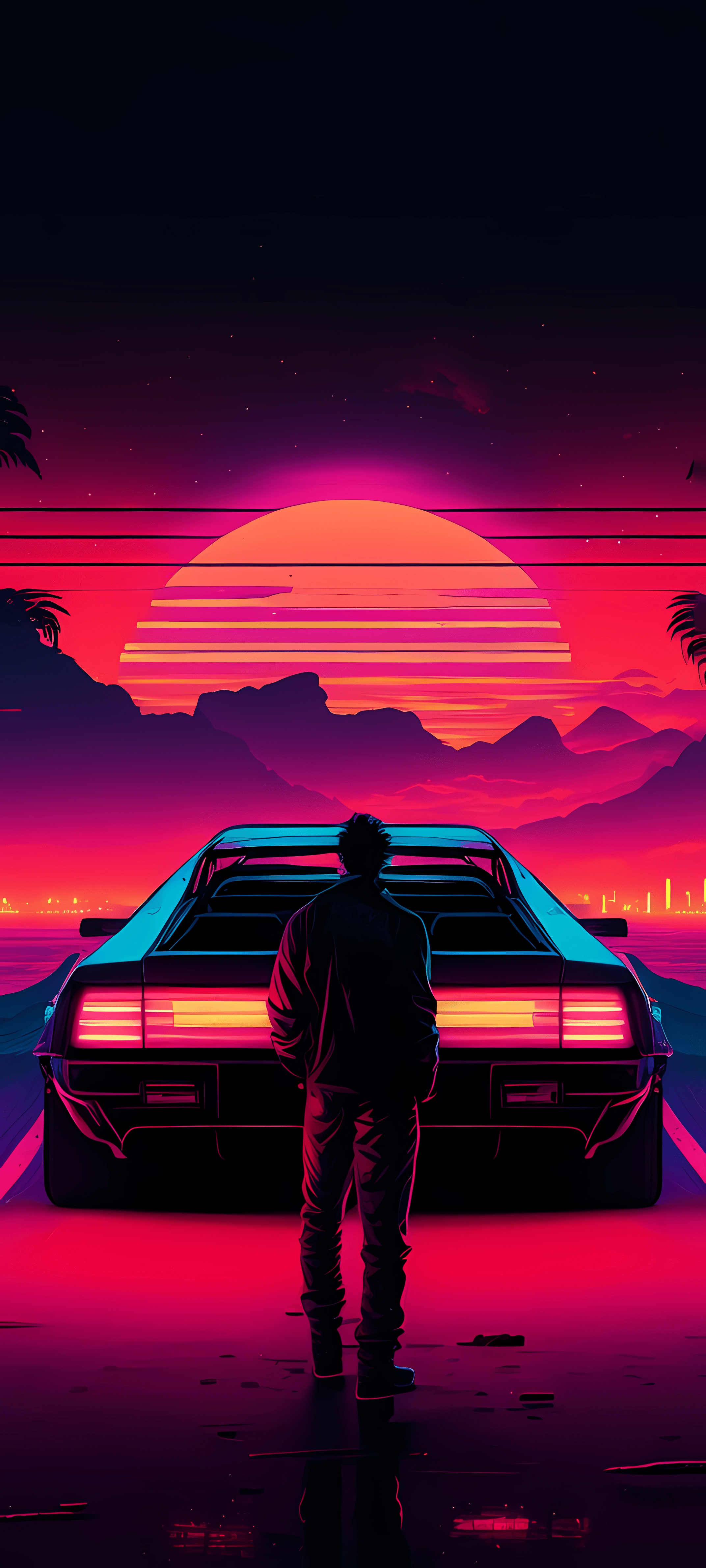 Synthwave Car Wallpapers - Top Free Synthwave Car Backgrounds ...