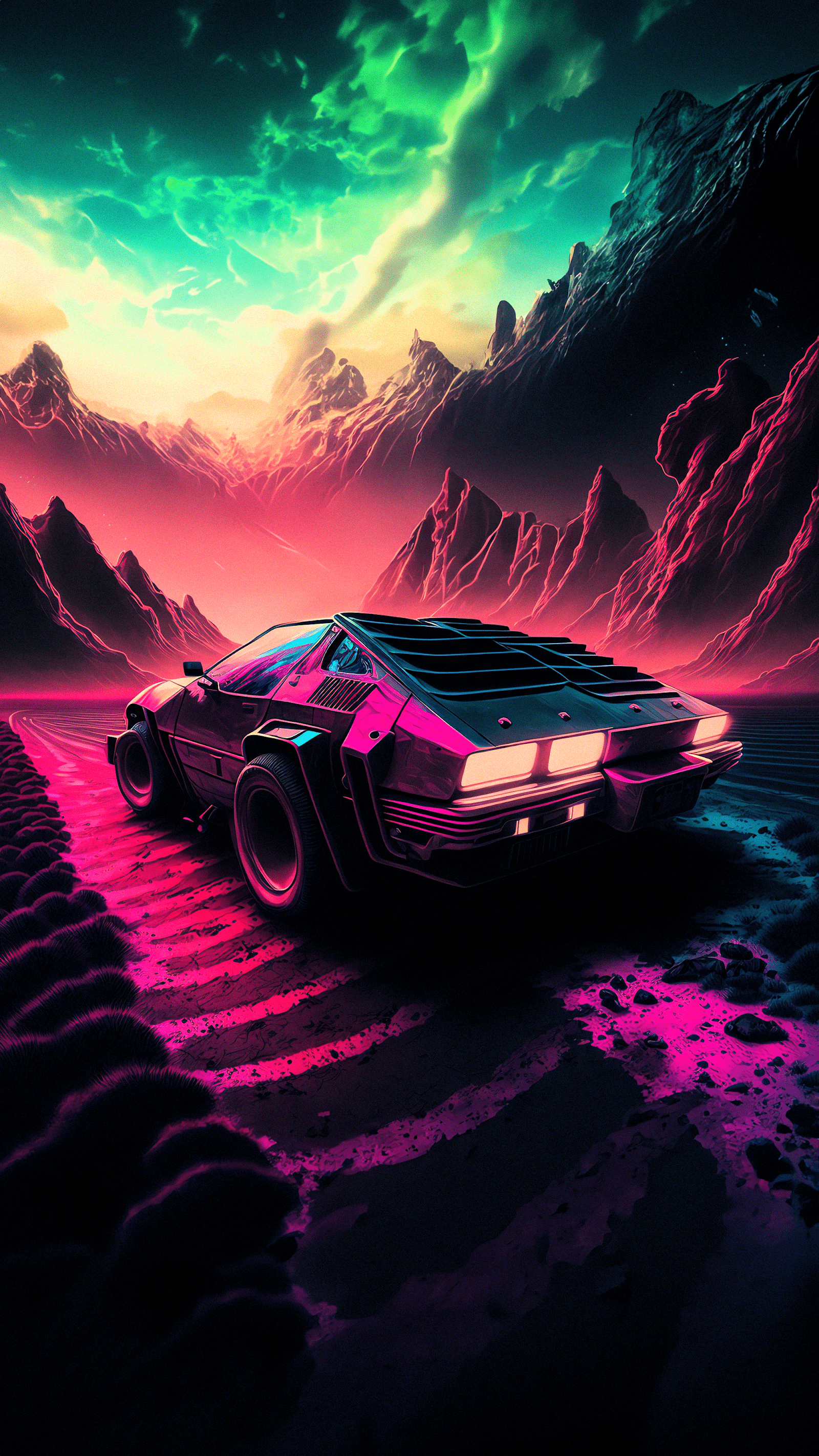 Synthwave Car Wallpapers - Top Free Synthwave Car Backgrounds ...
