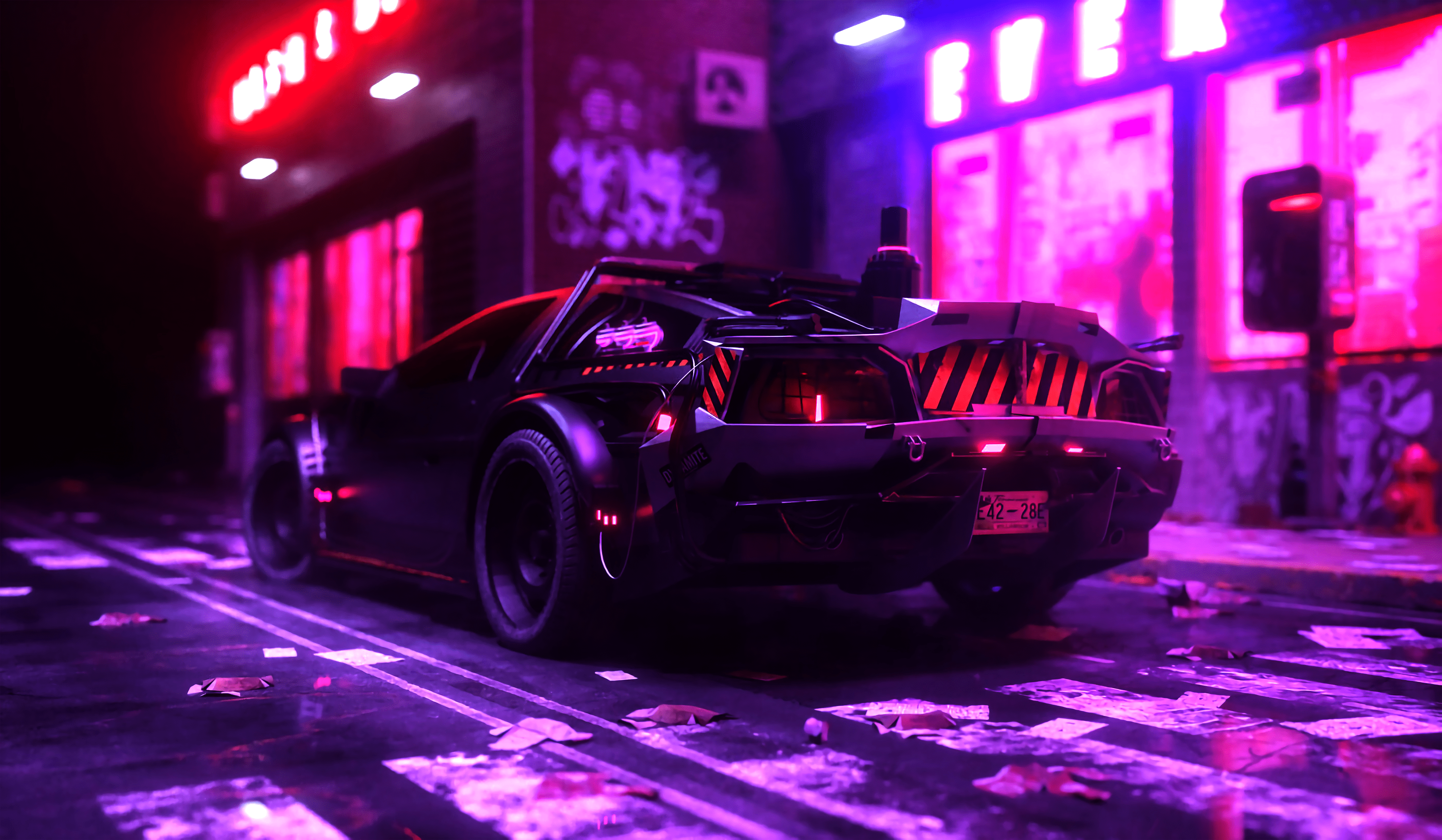Synthwave Car Wallpapers - Top Free Synthwave Car Backgrounds ...