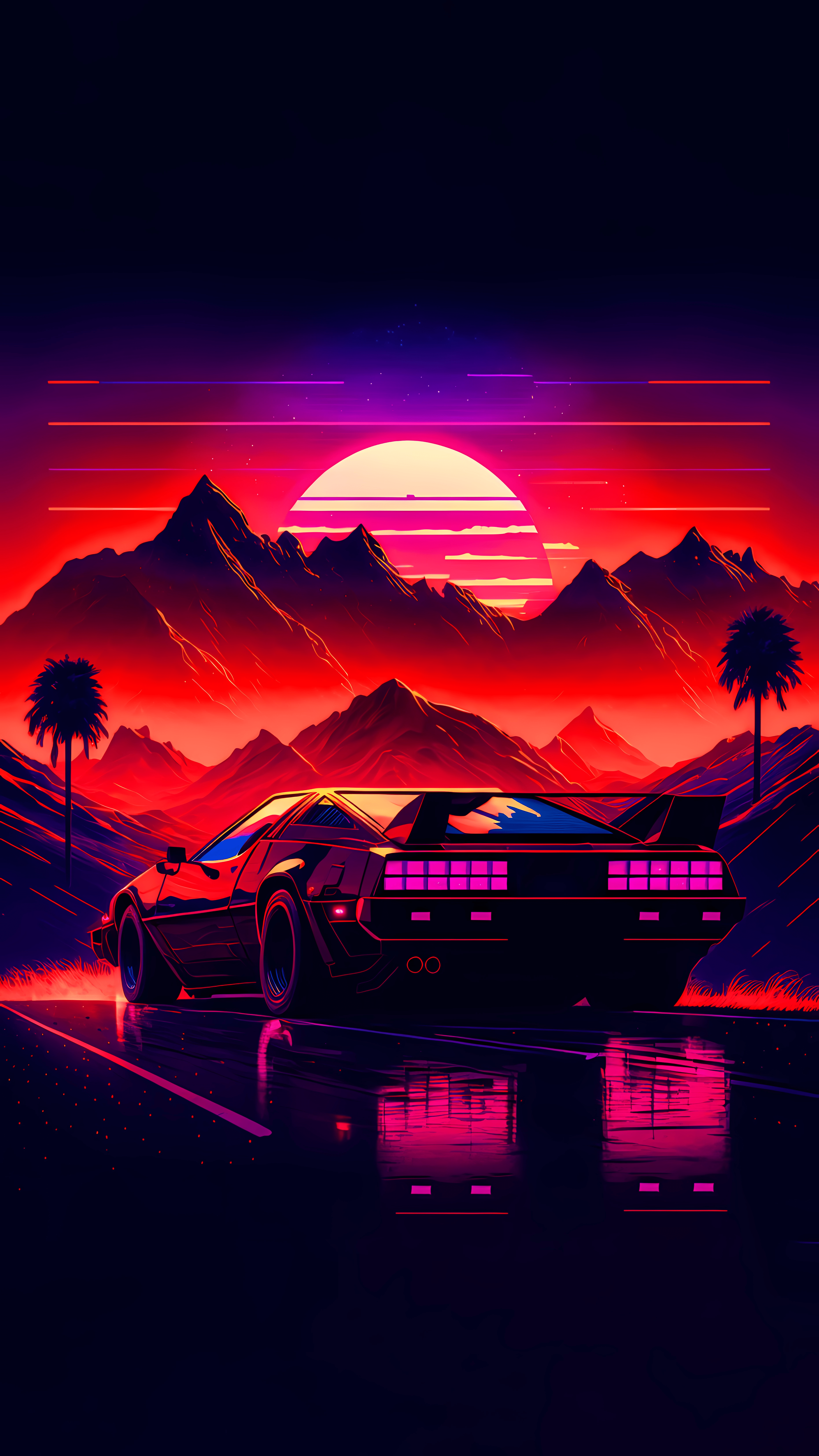 Synthwave Car Wallpapers - Top Free Synthwave Car Backgrounds ...
