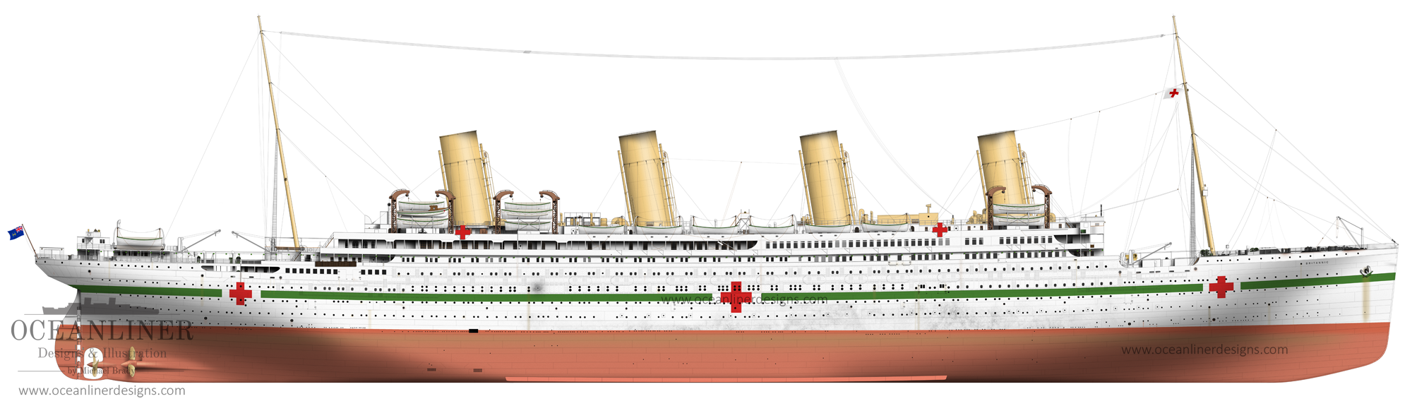 HMHS Britannic Wallpapers - Top Free HMHS Britannic Backgrounds ...