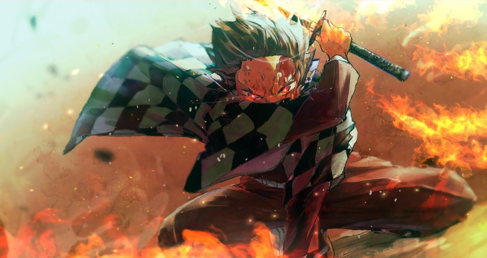 Tanjiro Fire Wallpapers - Top Free Tanjiro Fire Backgrounds ...