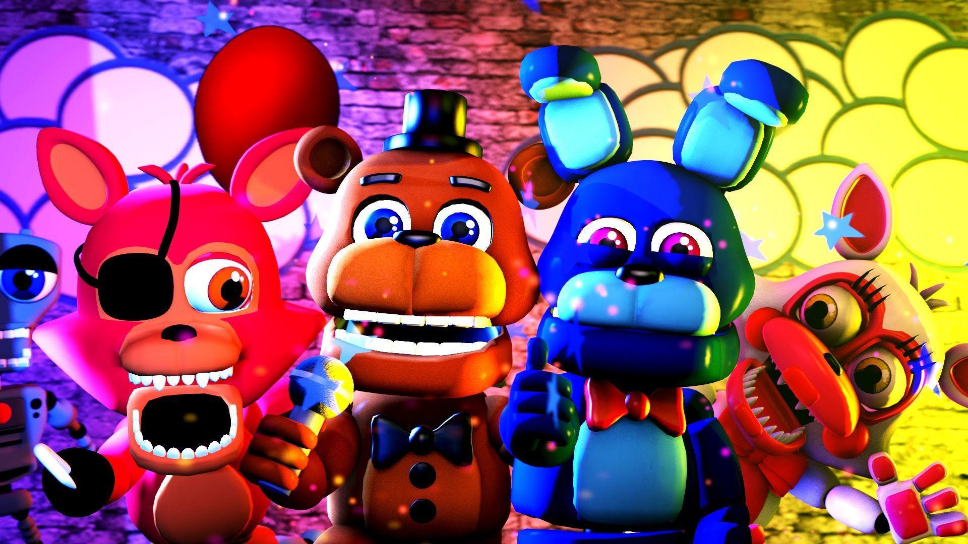 FNAF World Wallpapers - Top Free FNAF World Backgrounds - WallpaperAccess
