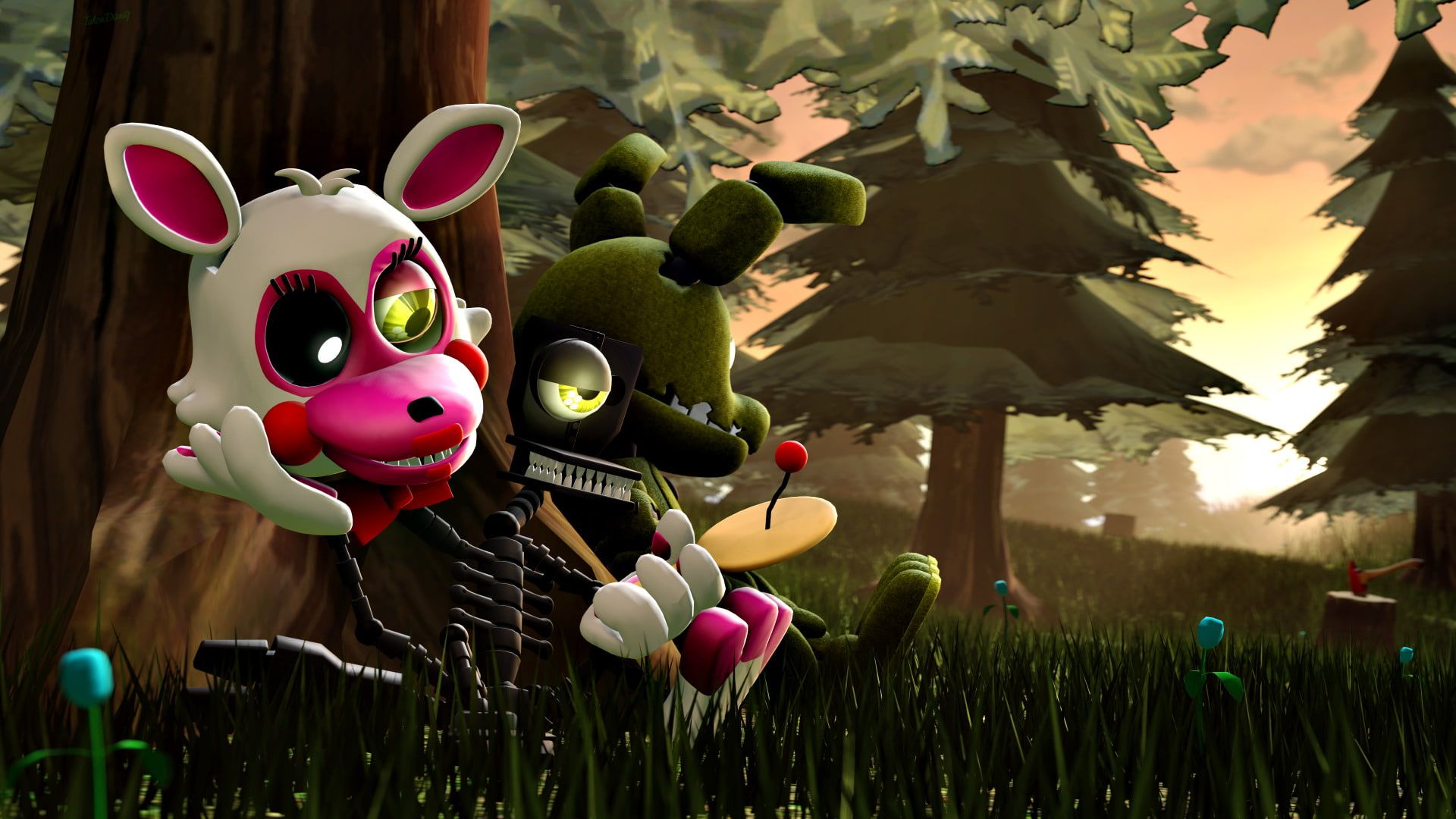 FNAF World Wallpapers - Top Free FNAF World Backgrounds - WallpaperAccess