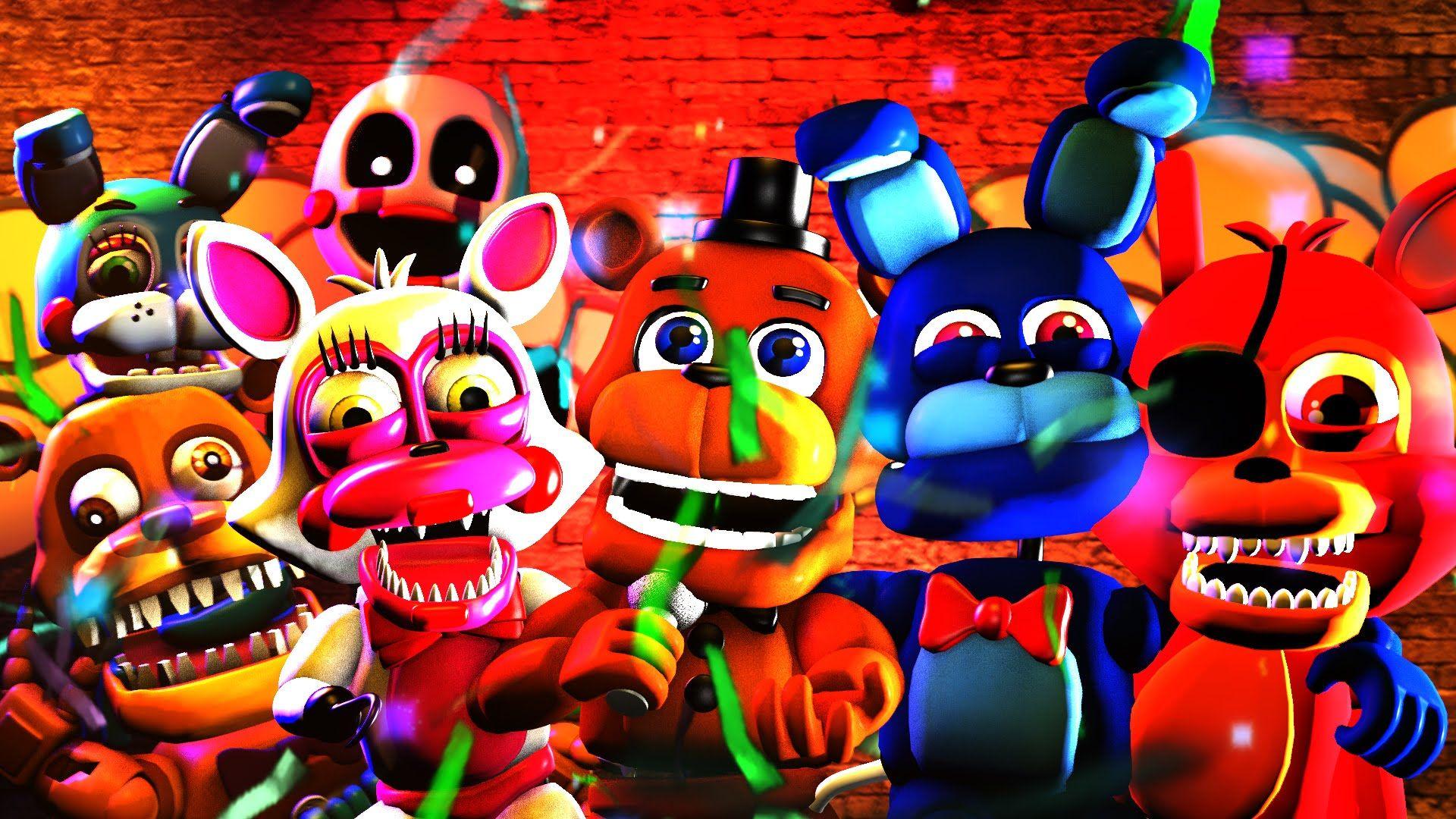 FNAF World Wallpapers - Top Free FNAF World Backgrounds - WallpaperAccess