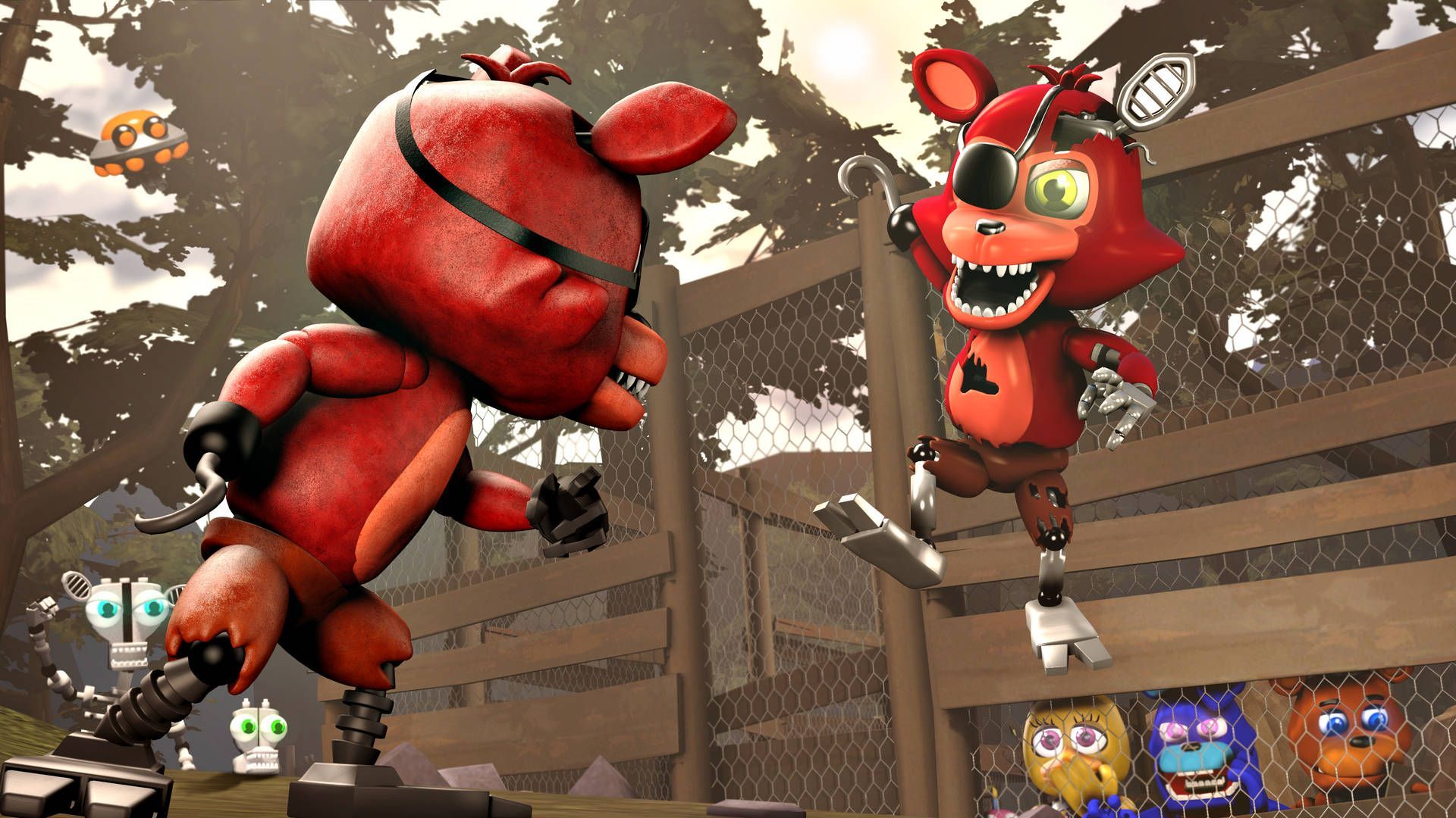 FNAF World Wallpapers - Top Free FNAF World Backgrounds - WallpaperAccess