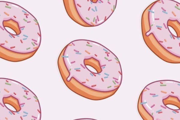 Pink Donut Wallpapers - Top Free Pink Donut Backgrounds - WallpaperAccess