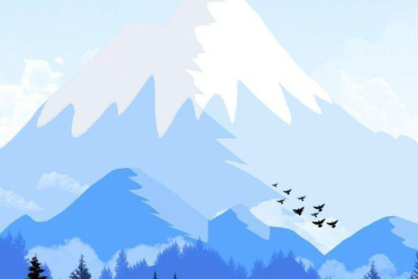 Cartoon Mountain Wallpapers - Top Free Cartoon Mountain Backgrounds ...