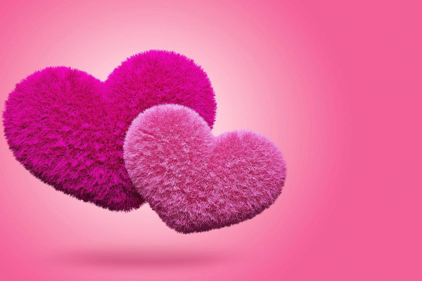 Pink Heart Desktop Wallpapers - Top Free Pink Heart Desktop Backgrounds ...