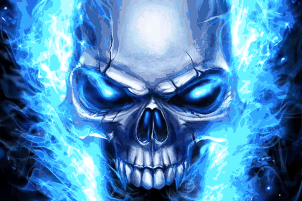 Blue Skull Wallpapers - Top Free Blue Skull Backgrounds - WallpaperAccess