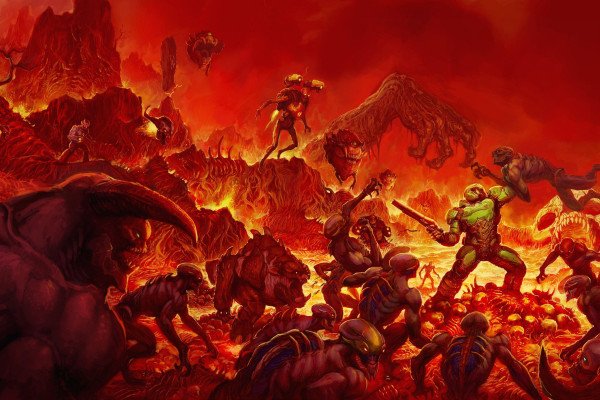 Doom 1 Wallpapers - Top Free Doom 1 Backgrounds - WallpaperAccess