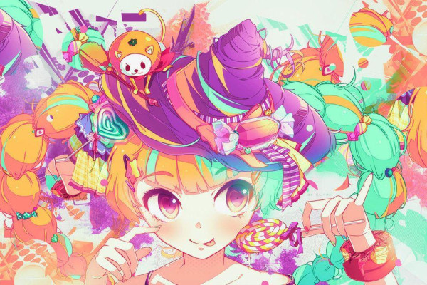 Colorful Anime Wallpapers - Top Free Colorful Anime Backgrounds ...