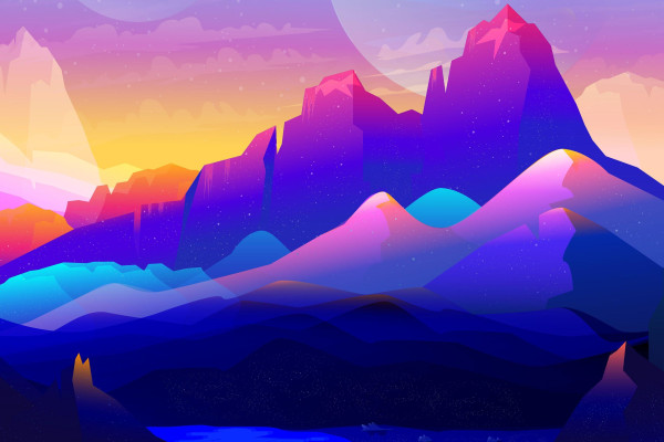 Simple Landscape Wallpapers - Top Free Simple Landscape Backgrounds ...