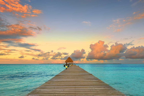 Pink Beach Sunset Desktop Wallpapers - Top Free Pink Beach Sunset ...