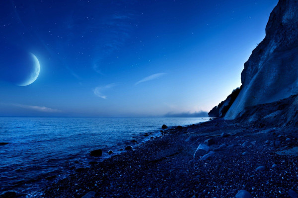 Beach Moon Wallpapers - Top Free Beach Moon Backgrounds - WallpaperAccess