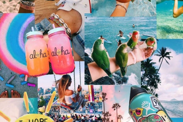 Beach Collage Wallpapers - Top Free Beach Collage Backgrounds ...