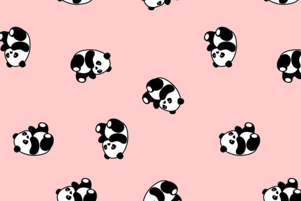 Pink Panda Wallpapers - Top Free Pink Panda Backgrounds - WallpaperAccess