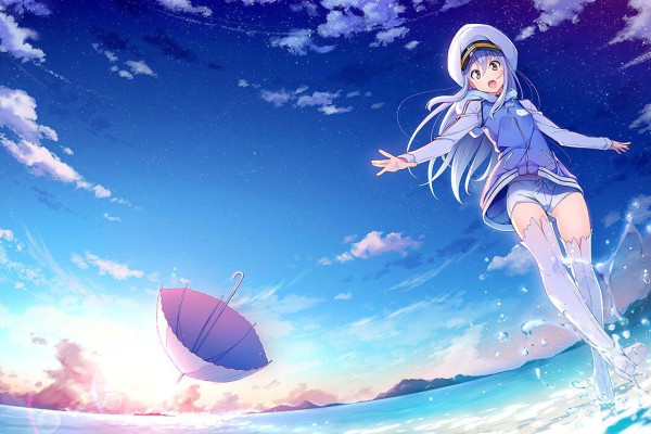 Anime Beach Wallpapers - Top Free Anime Beach Backgrounds - WallpaperAccess