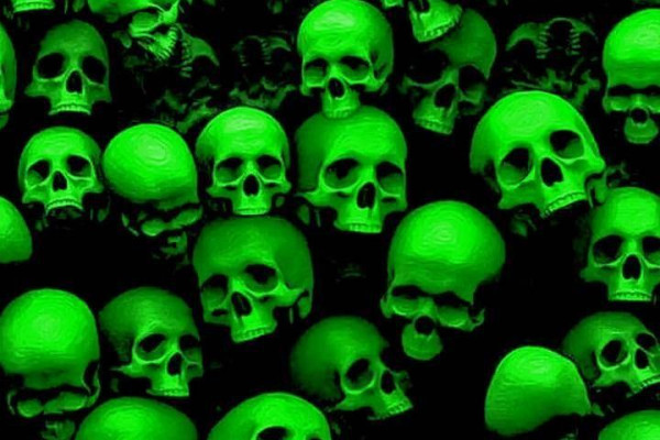 Neon Green Skull Wallpapers - Top Free Neon Green Skull Backgrounds ...