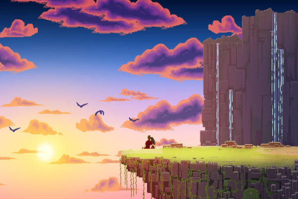 Pixel Sky Wallpapers - Top Free Pixel Sky Backgrounds - WallpaperAccess