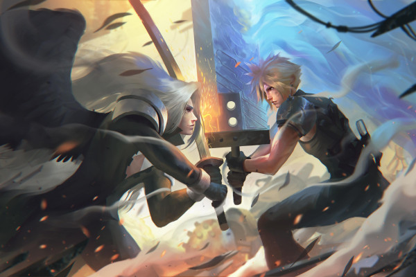 Cloud FF7 Wallpapers - Top Free Cloud FF7 Backgrounds - WallpaperAccess