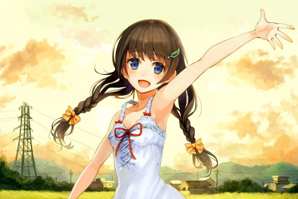 Summer Anime Girl Wallpapers - Top Free Summer Anime Girl Backgrounds ...