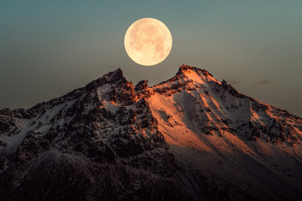 Snow and Moon Wallpapers - Top Free Snow and Moon Backgrounds ...